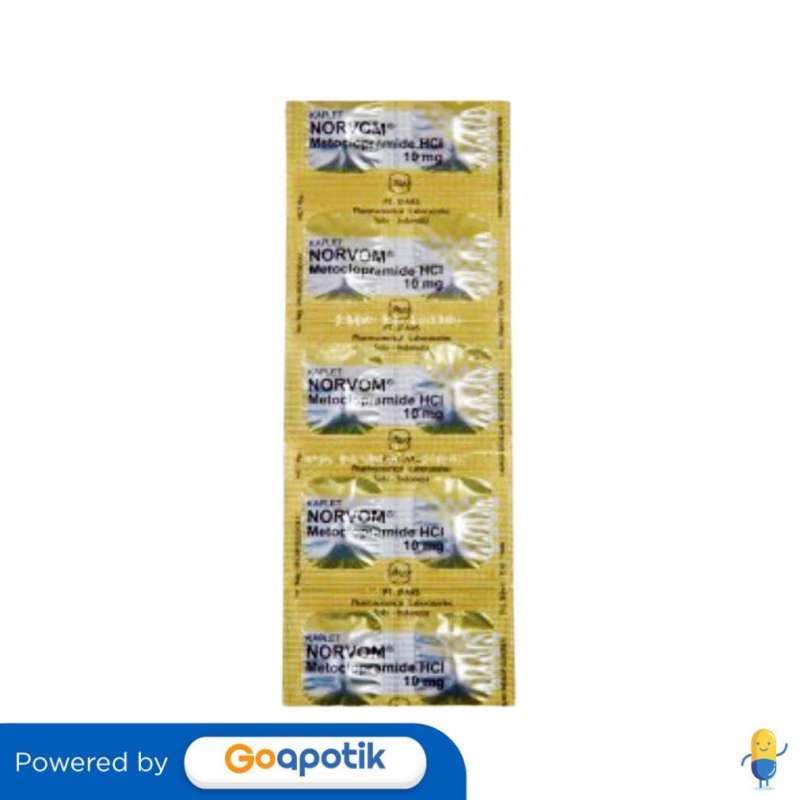 Jual NORVOM 10 MG STRIP 10 KAPLET di Seller Apotek Dalvaniz ...