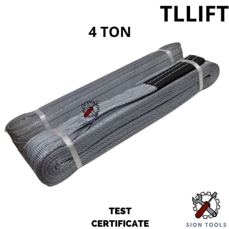 Promo TLLIFT WEBBING SLING BELT 4 TON X 6 METER - TALI SABUK 4T X 6M ...