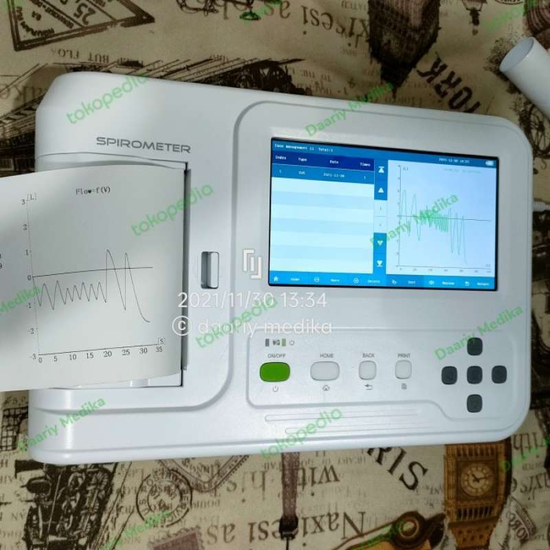 Promo Spirometer Contec Sp100/ Spirometer Diskon 17% di Seller Mahanani Store 4 - Cikoko, Kota ...