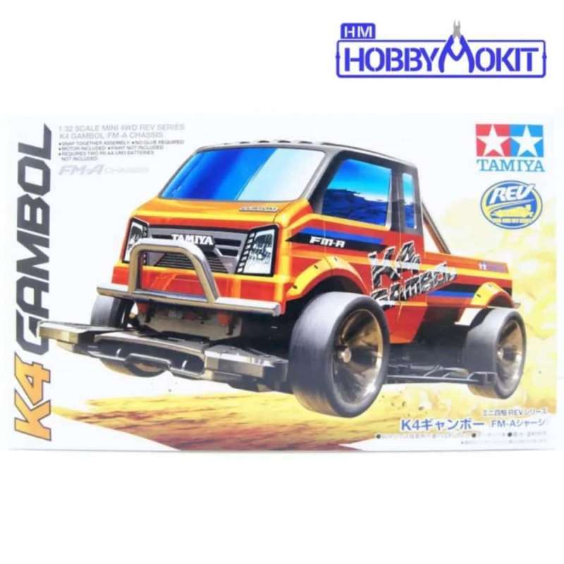 Jual Tamiya 18718 Mini 4wd 1/32 K4 Gambol Fm-a Chassis Di Seller Hobby ...