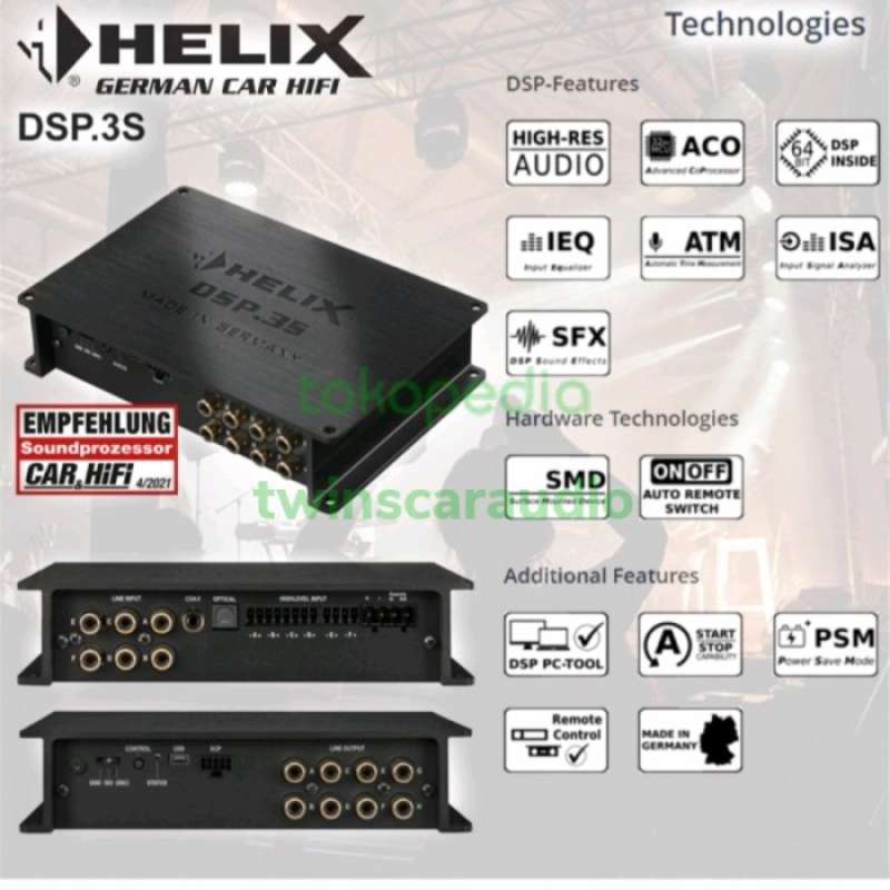 Promo Processor Helix DSP3 DSP.3 DSP 3 Helix DSP 3 / prosesor helix ...