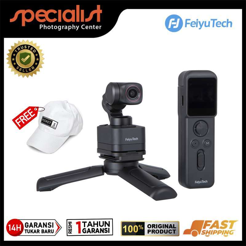 Promo Feiyu Pocket 3 Detachable Stabilized Camera Diskon 8% Di Seller ...