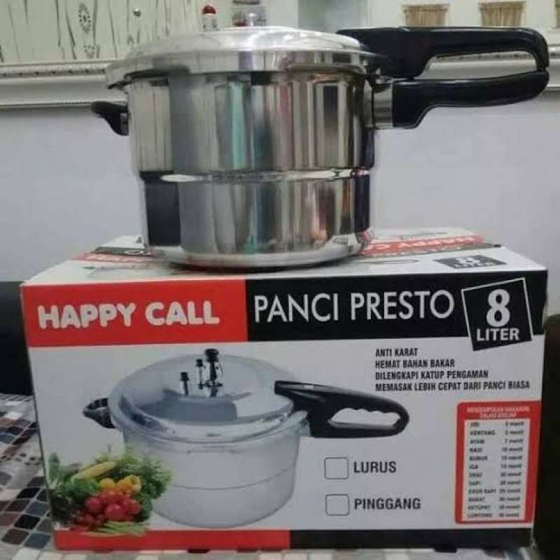 Jual Panci Presto 8 Liter Happy Call di Seller Coraa Shop - Wanasari, Kab. Bekasi | Blibli