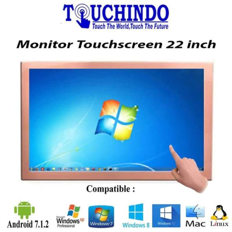 Jual Monitor Touchscreen Touchindo 22inch Tidak Pakai Standing (usb ...