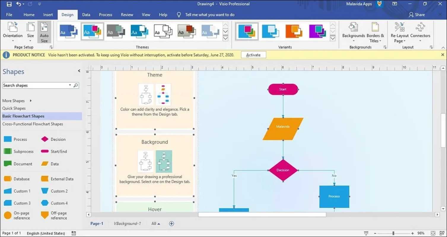 Jual Ms Visio 2021 Pro, 2 Pc, Online Activation With Sertifikat ...