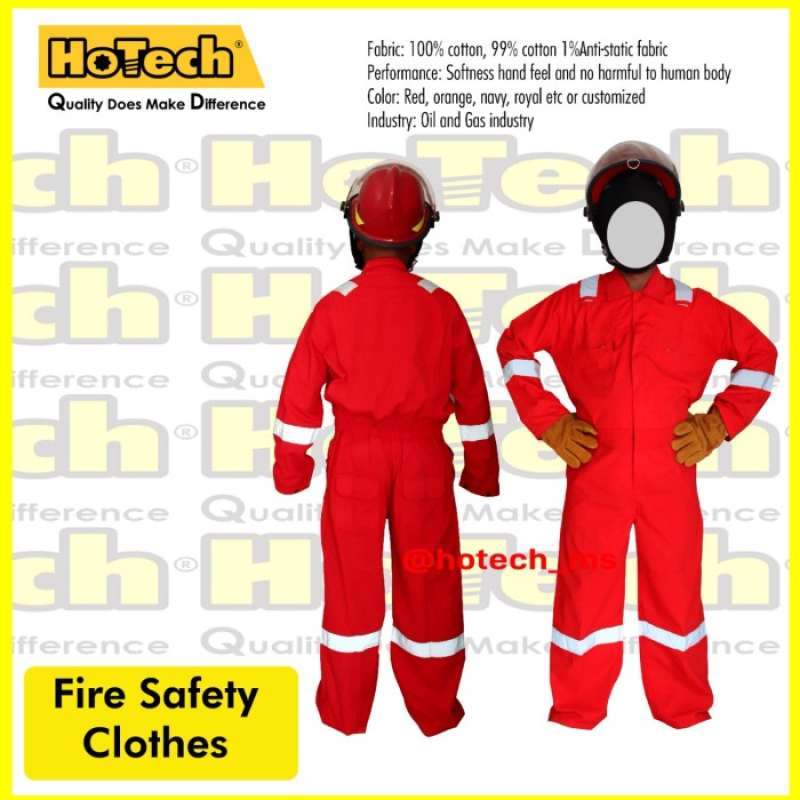 Promo Baju Damkar Pemadam Kebakaran Terusan Wearpack Nomex IIIA Tahan ...