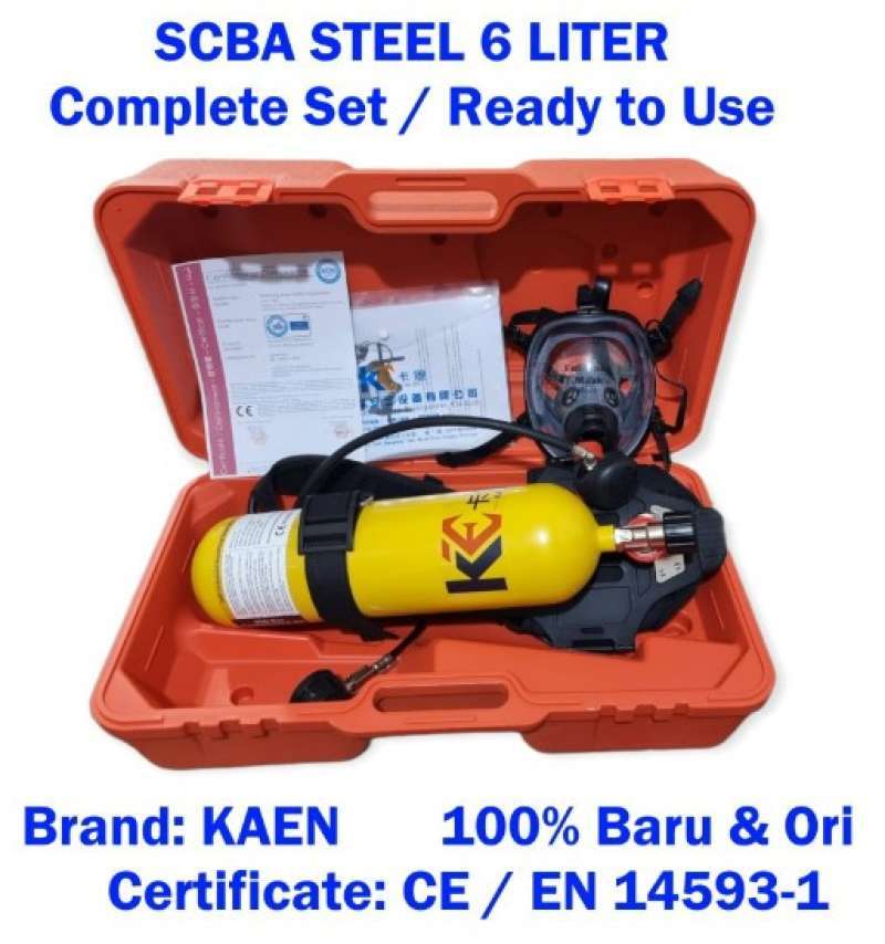 Promo Self Container Breathing Apparatus / SCBA Complete Set + Isi ...