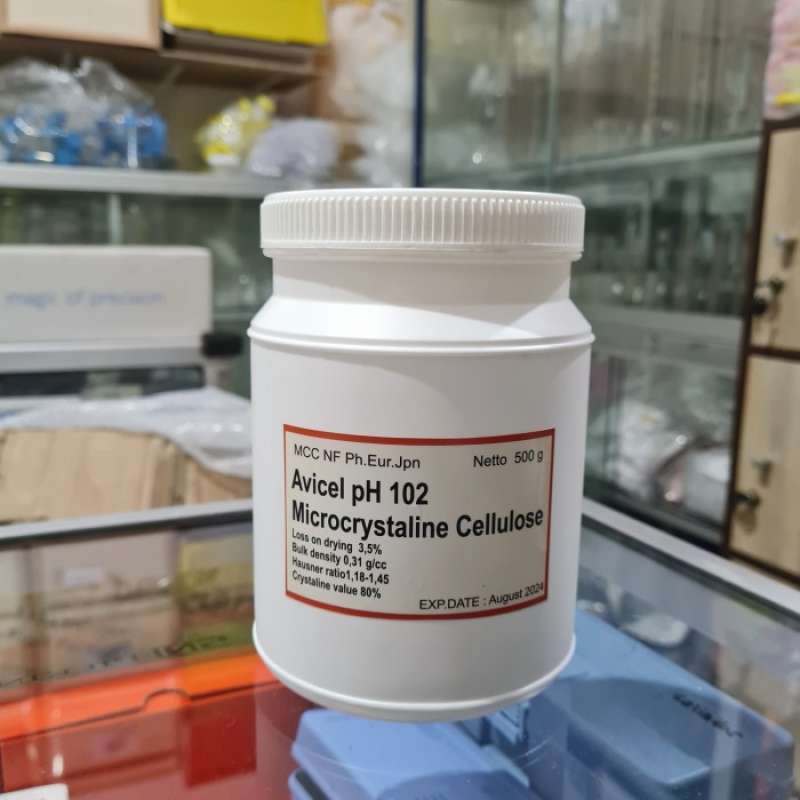 Promo Avicel Ph 102 | Microcrystaline Cellulose 500 Gram Diskon 17% Di ...