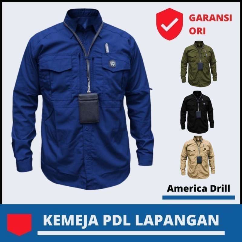 Jual Kemeja Pdl Lapangan Tactical Lengan Panjang Pdh Kerja Outdoor ...