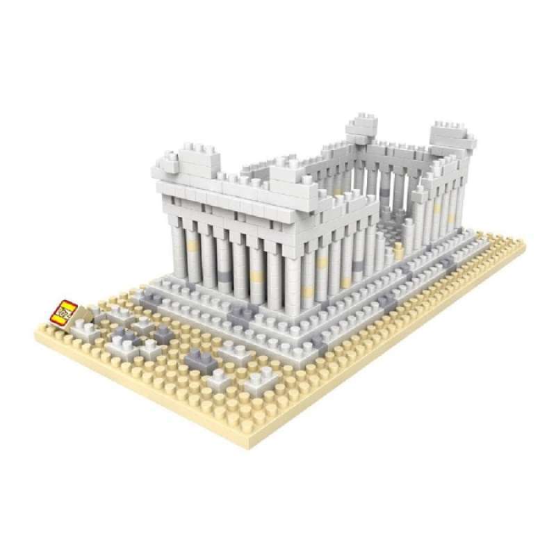 Promo Bricks Nano Block Loz Blocks 9383 Greek Temple Diskon 23% Di ...