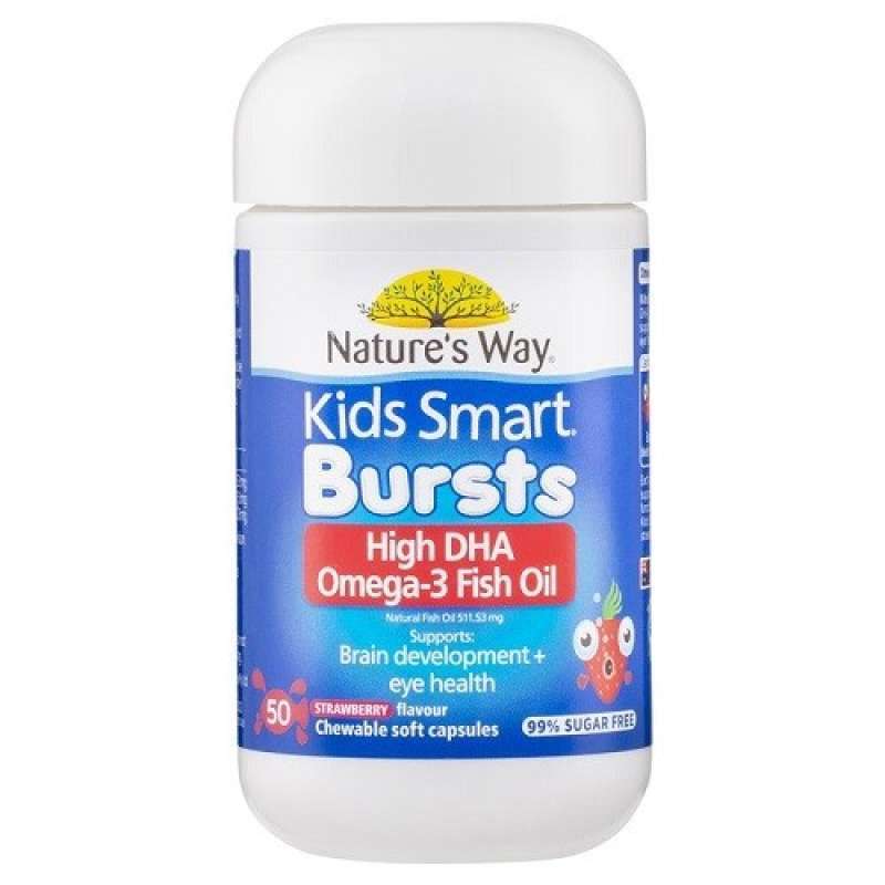 Promo Natures Way Kids Smart Burst High Dha, Omega-3 Fish Oil 50 ...