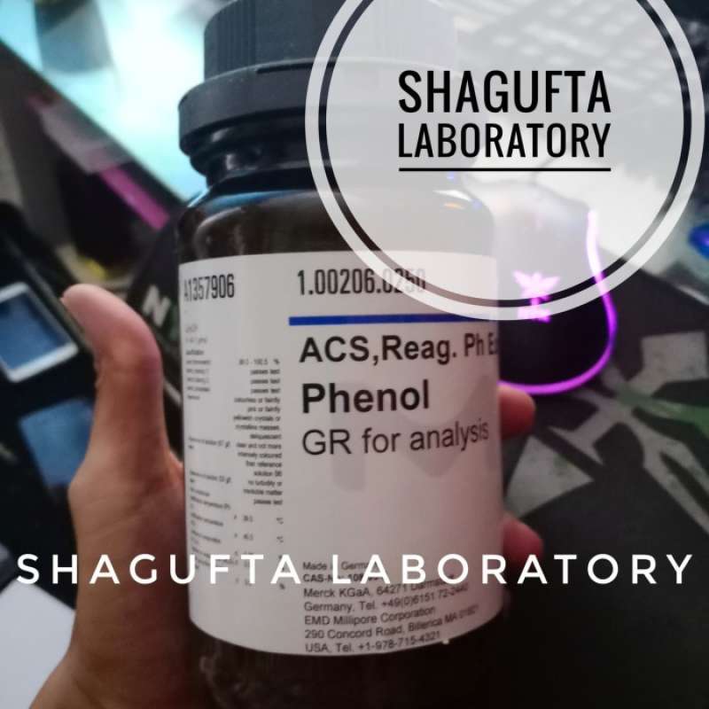 Promo Phenol Gr For Analysis/ Fenol/ Penol, 250 Gr, Merck, 100206 ...