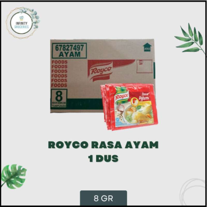 Promo ROYCO RASA AYAM KALDU SPESIAL KEMASAN 9 GR 1 DUS MURAH !! Diskon ...