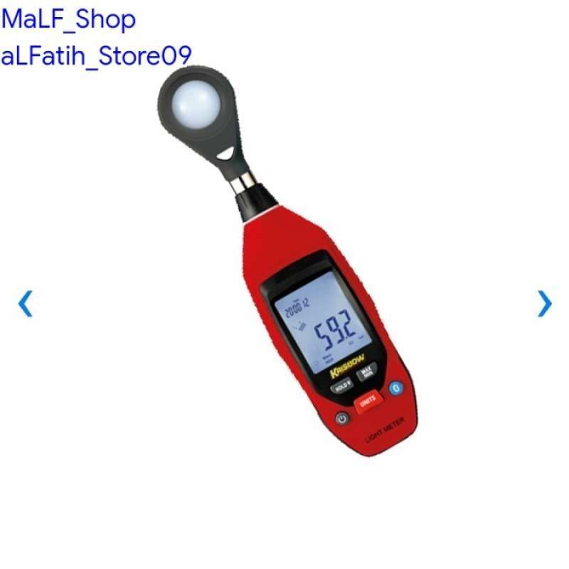Promo Original ! Krisbow Alat Ukur Light Meter Digital 40.000 Lux ...