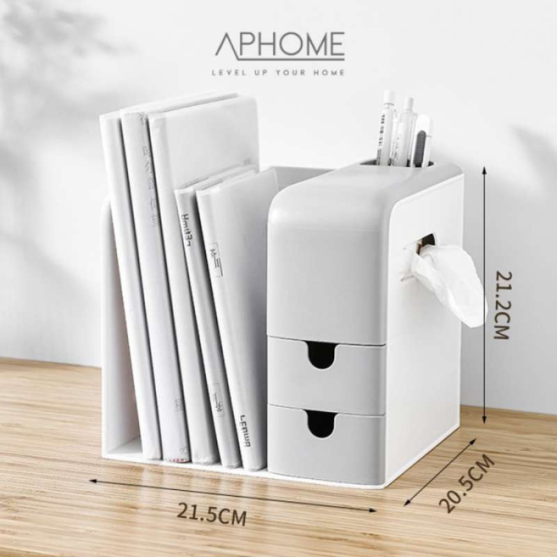 Jual Aphome Kotak File Tray Folder Box Desk Organizer Rak Buku Meja ...