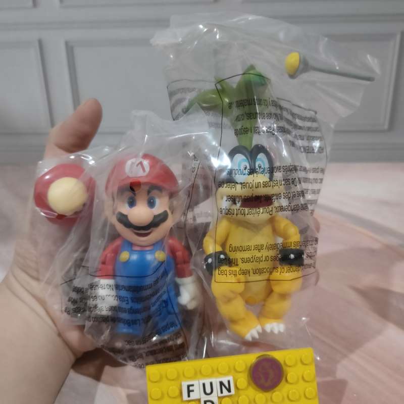 Promo Jakks Super Mario Mario & Iggy Figure Set Diskon 26% Di Seller ...