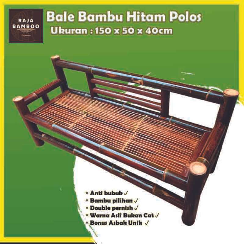 Promo Bale Bambu Hitam | Ukuran 150 X 50 | Knockdown Diskon 23% Di ...