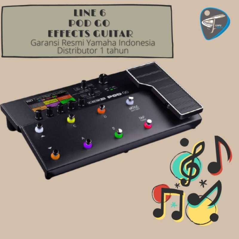 Promo Line 6 Pod Go Guitar Multi Effects Processor / Line6 Pod Go ...