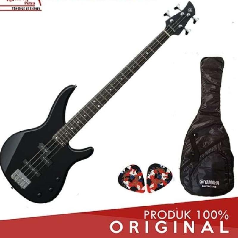 Promo Yamaha Gitar Electric Bass TRBX174 - Hitam + Softcase dan 2Pick ...