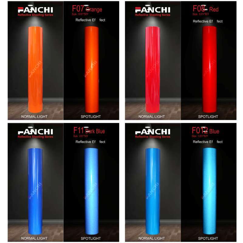 Promo Sticker Scotchlite FANCHI Reflective Sheeting Bahan Cutting ...