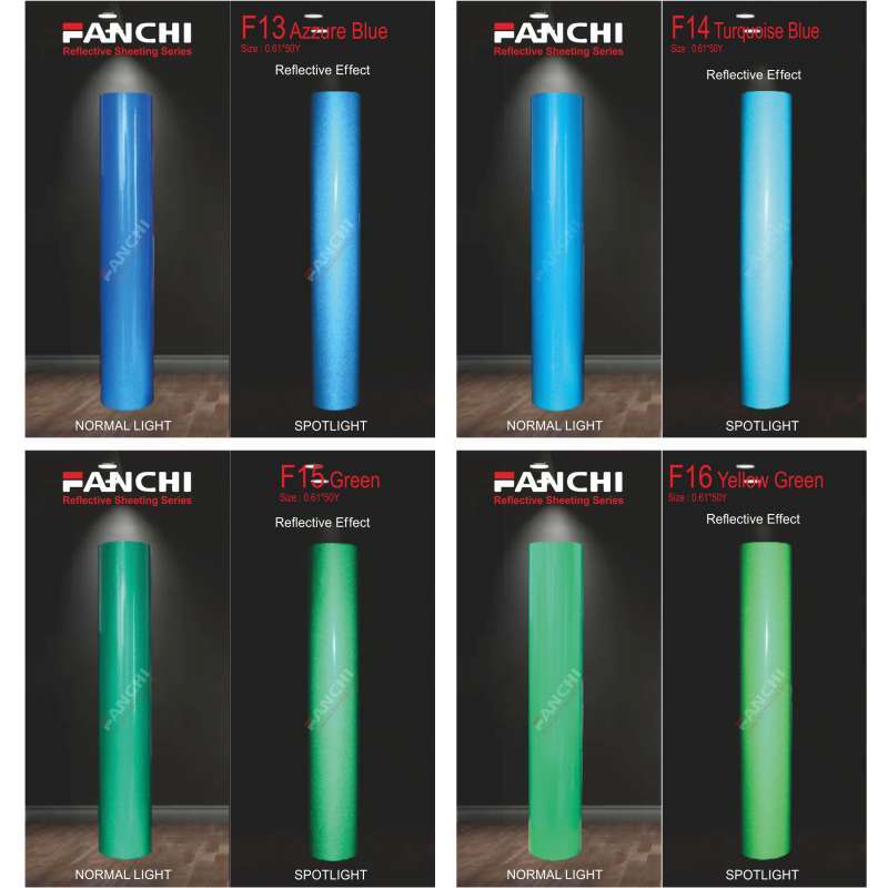 Promo Sticker Scotchlite Fanchi Reflective Sheeting Bahan Cutting ...