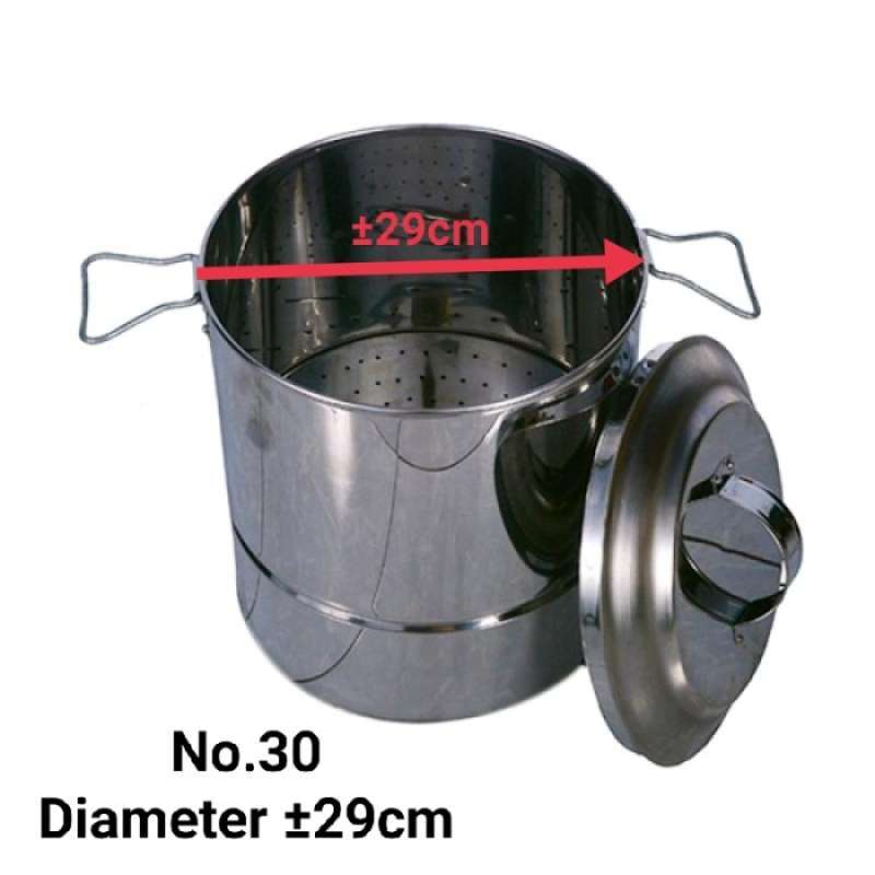 Promo panci kukusan stainless langseng nasi dandang nasi tinggi ukuran ...