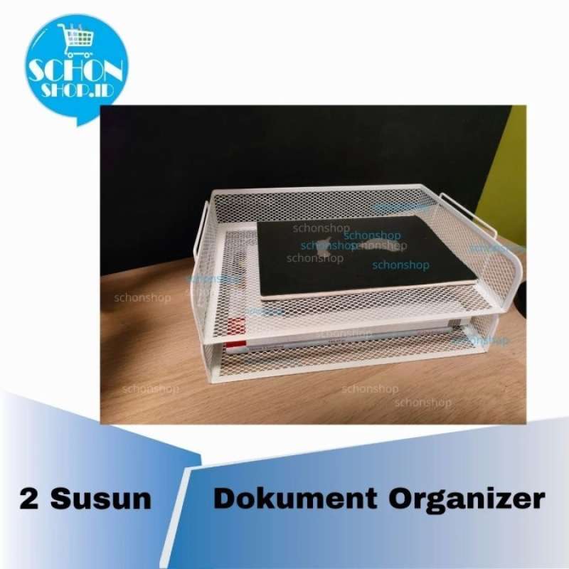 Promo Rak Dokumen Kertas Surat Tempat Surat 2 susun Tempat File ...