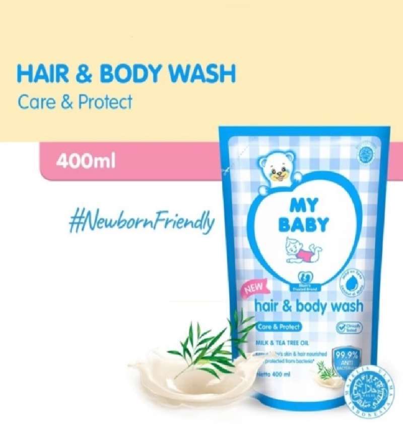 Promo My Baby Hair & Body Wash Refill [400 Ml] - Kuning Diskon 15% Di ...