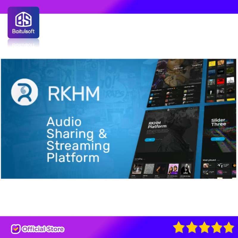 Promo SOURCE CODE APLIKASI DIGIMUSE - MUSIC STREAMING PLATFORM BY ...