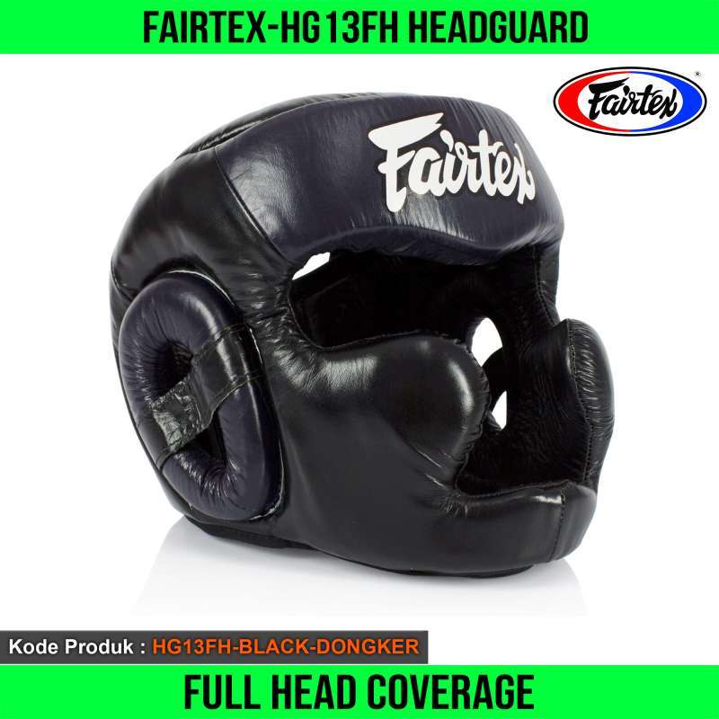 Jual Head Guard Fairtex Diagonal Vision Sparring - Full Head Coverage ...