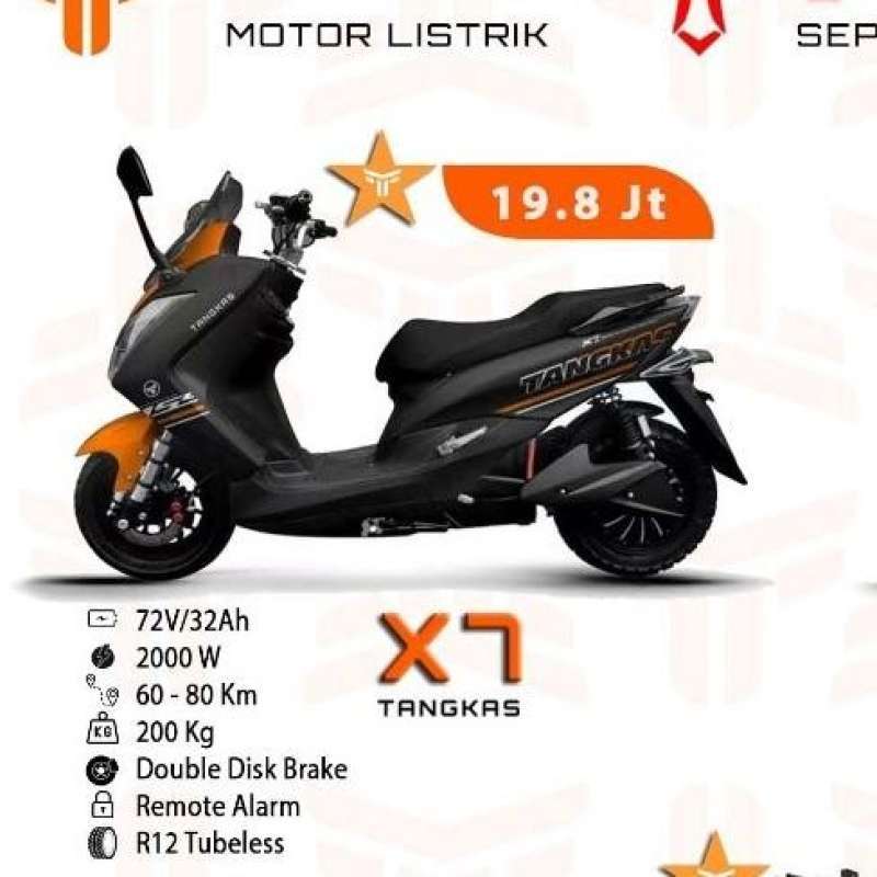 Jual Motor Listrik Tangkas X7 Di Seller Premier Market Id - Cengkareng ...