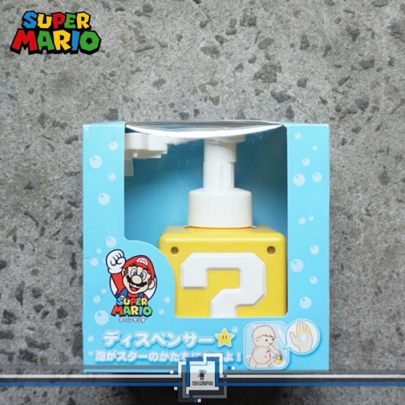 Jual Super Mario Soap Dispenser Star Foam Tempat Botol Sabun Japan ...