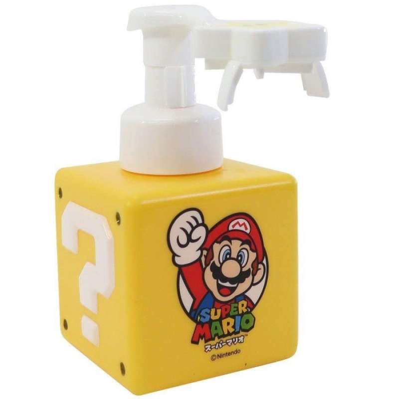 Jual Super Mario Soap Dispenser Star Foam Tempat Botol Sabun Japan ...