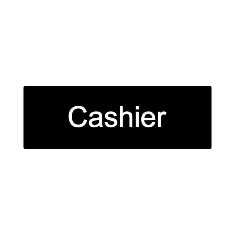 Promo Cashier | Sign Board Akrilik Timbul | SAC 01 Diskon 9% di Seller ...