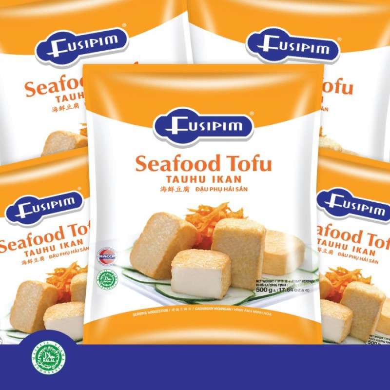 Promo Tahu Ikan Fusipim Seafood Tofu 400 Gr Frozen Food Tahu Enak Dan ...