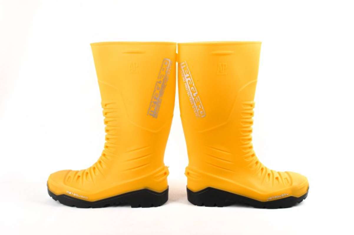 Promo Sepatu Boot Tinggi Ap Boots Metaguard Safety Kuning Proyek ...