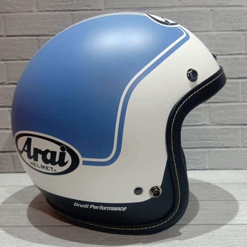 Promo ARAI CLASSIC AIR ERA BLUE | HELM RETRO | HELM VINTAGE SNI Diskon ...