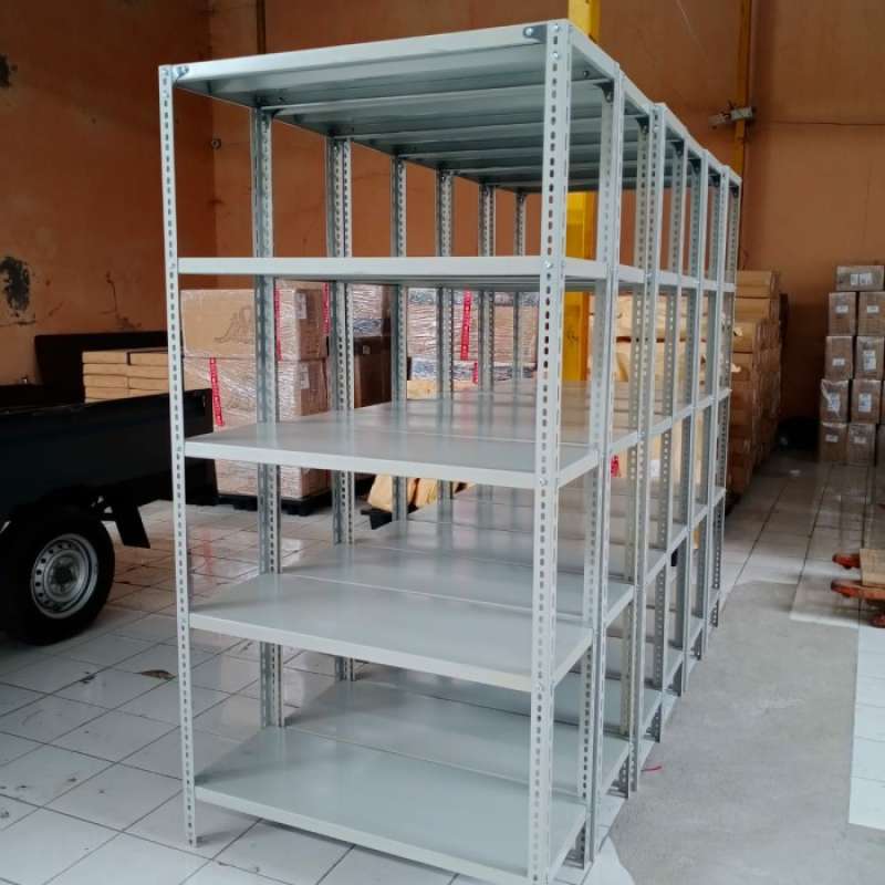Promo Rak Besi L 30 Rak Arsip Rak Laundry Rak Sembako Rak Gudang Murah ...
