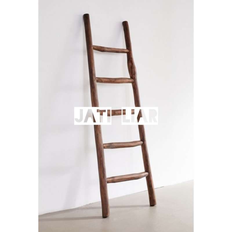 Promo Rak Tangga Kayu Natural Solid Walnut Diskon 23% Di Seller Djaya ...