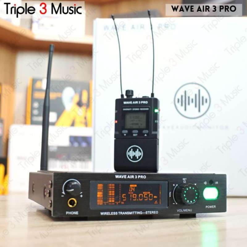 Promo Wave Audio Monitor Wave Air 3 Pro - Wireless IEM System ori ...