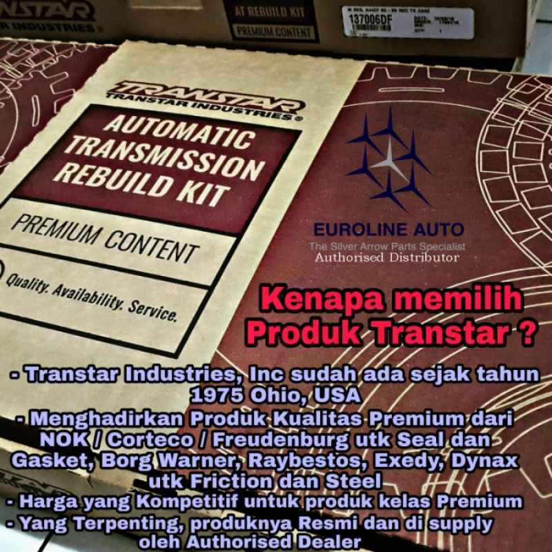 Jual TRANSTAR KIT TRANSMISI MATIC A343F TANPA PLAT FORTUNER 2005-2015 ...
