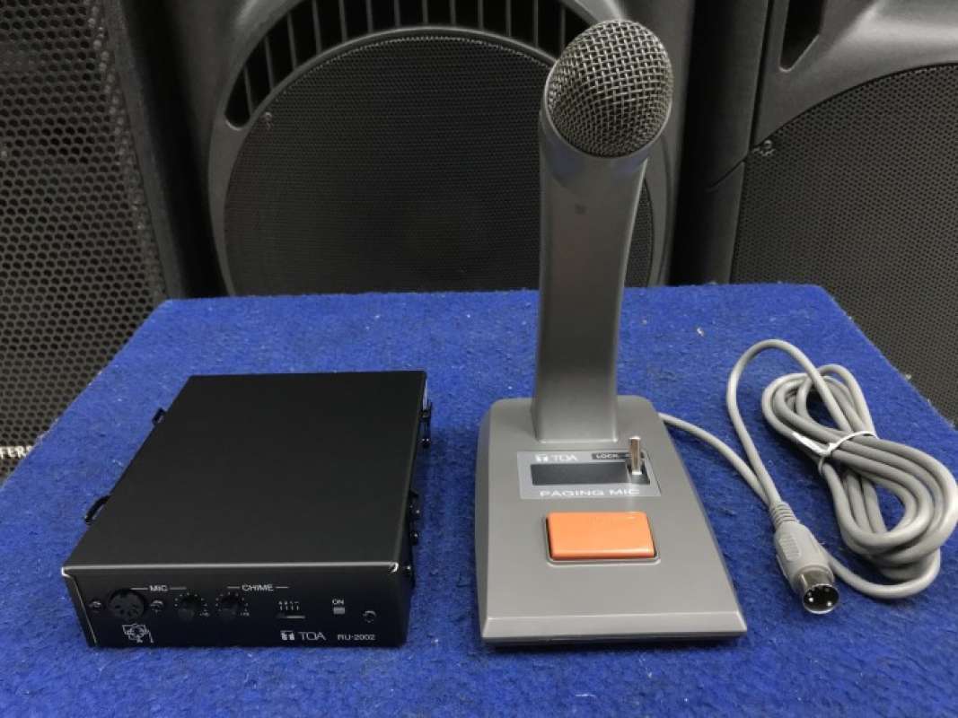 Promo Paging Mic Toa Zm660d W/ru2002/ Mic Paging Toa Zm660d W/ru2002 ...
