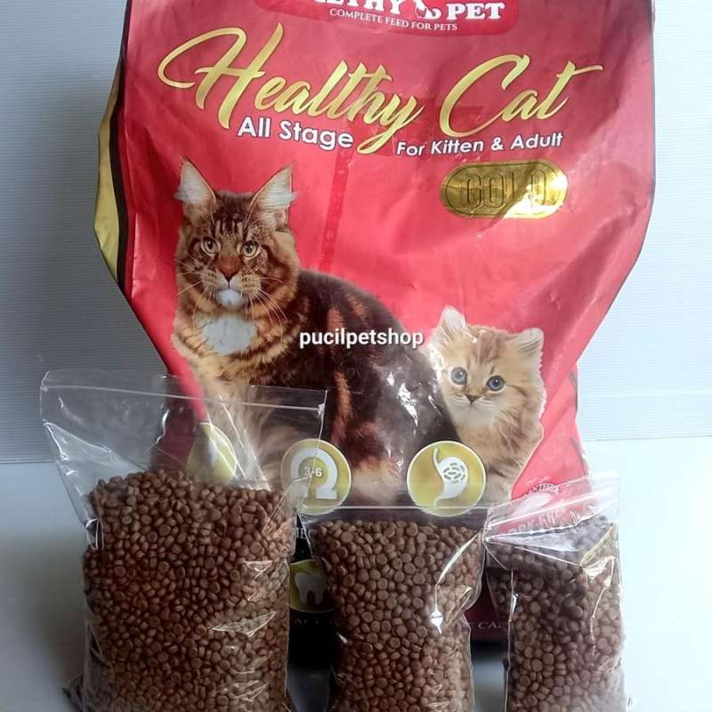 Jual Healthy Cat Healthy Pet 250gr 500gr 1kg Makanan Kucing Catfood ...