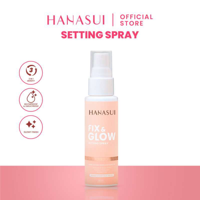 Jual Hanasui Fix&glow Setting Spray Di Seller Missberryofficial ...