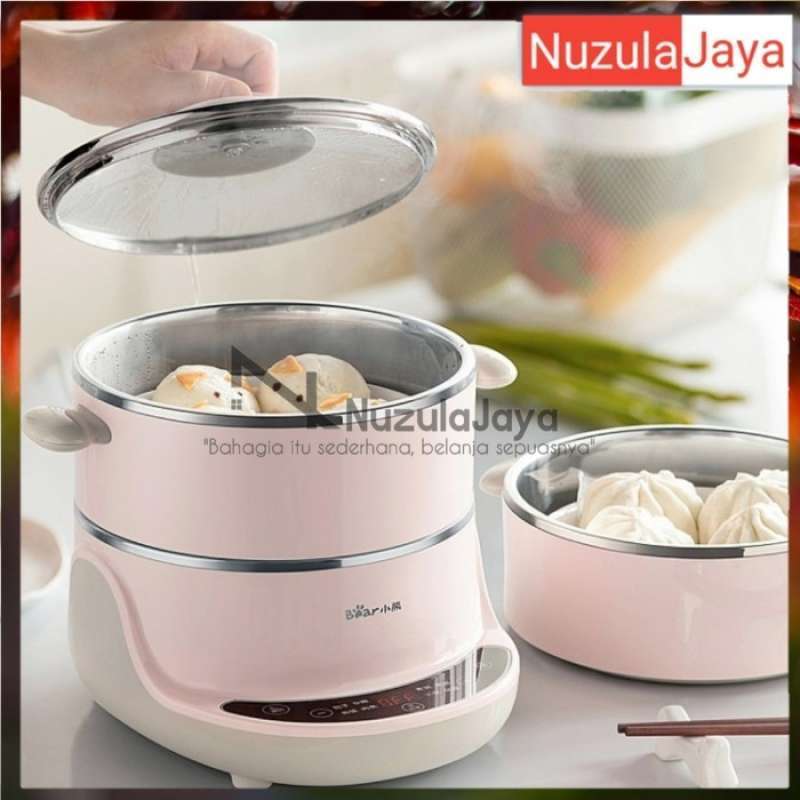 Promo Bear Pengukus Makanan Serbaguna 4l/steamer Diskon 23% Di Seller ...