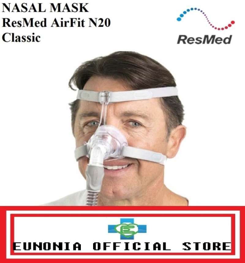 Promo Resmed Airfit N 20 Nasal Cpap Mask, Mask Resmed-nasal Mask ...