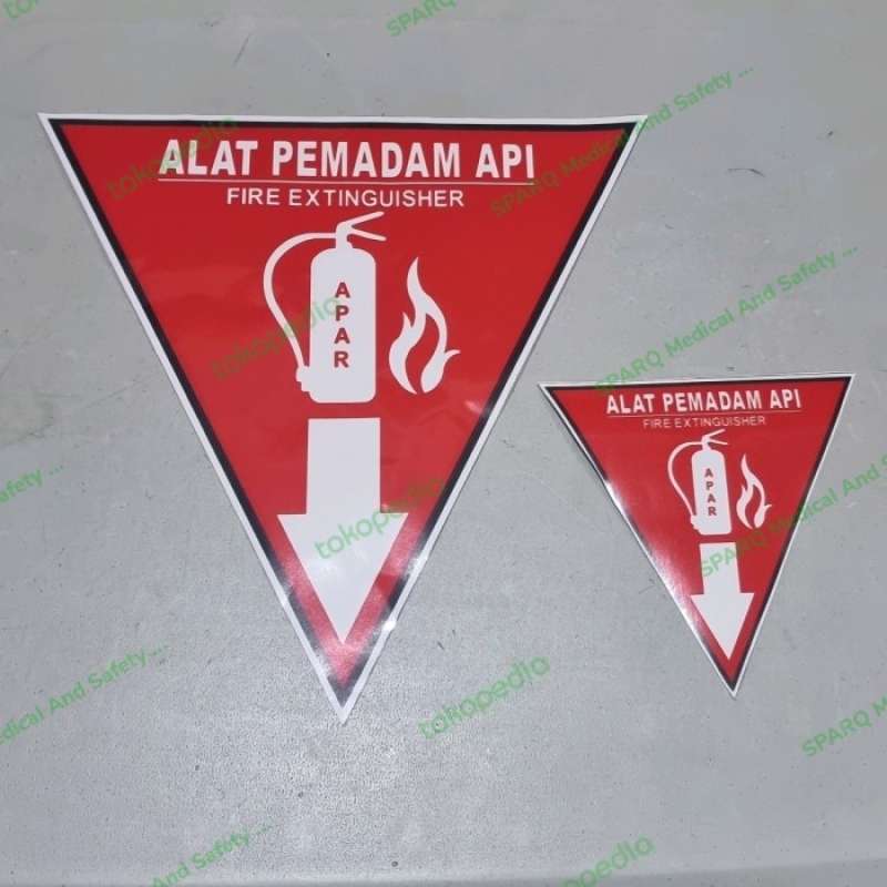 Jual STICKER SEGITIGA APAR / SIGN LABEL STICKER K3 RAMBU SAFETY di ... Jual STICKER SEGITIGA APAR / SIGN LABEL STICKER K3 RAMBU SAFETY di ...