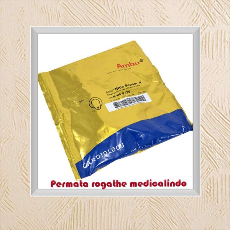 Promo Elektroda Ecg Ambu Blue Sensor Dewasa R Dan Anak Nf/ Red Dot ...