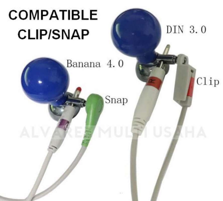 Promo Ekg Ecg Elektroda Suction Bulb/suction Chest Electrode 6 Pcs/set ...