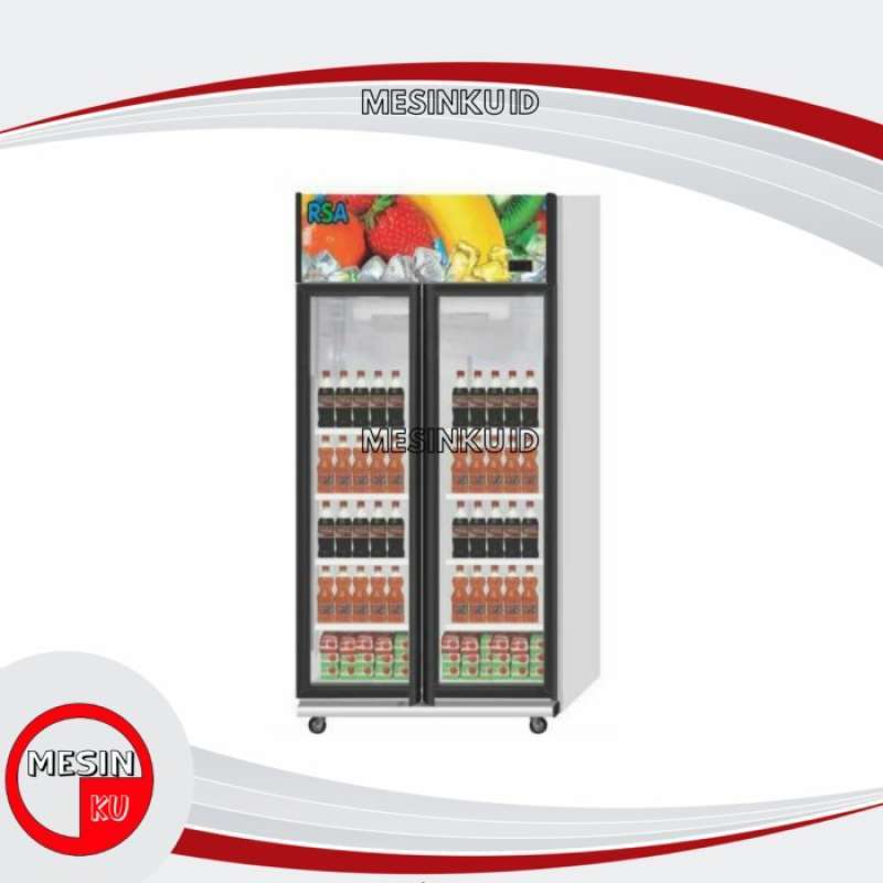 Promo Showcase Chiller 2 Pintu JADE Display Cooler Showcase Minuman ...